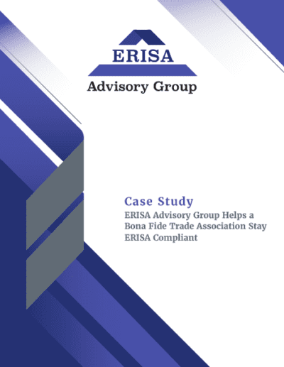 Case Study - ERISA Advisory Group